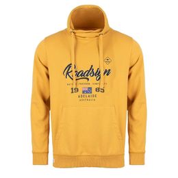 Roadsign Sweatshirt in Gelb - 40% | Gr&ouml;&szlig;e M | Herren-plussize