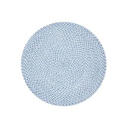 Safavieh Kurzflor-Teppich "Braided" in Blau - 43% | Gr&ouml;&szlig;e 183x183 cm |