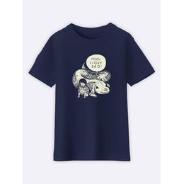 WOOOP Shirt in Dunkelblau - 58% | Gr&ouml;&szlig;e 104 | Kinder-oberteile