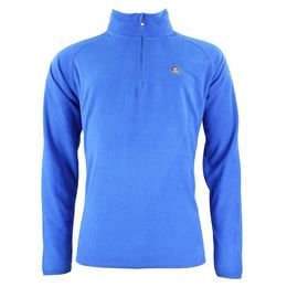 Peak Mountain Fleecepullover "Cafinor" in Blau - 65% | Gr&ouml;&szlig;e M | Herren-fleece