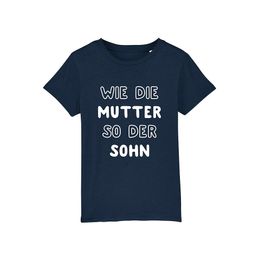 WOOOP Shirt "Wie die Mutter" in Dunkelblau - 58% | Gr&ouml;&szlig;e 152 | Kinder-oberteile