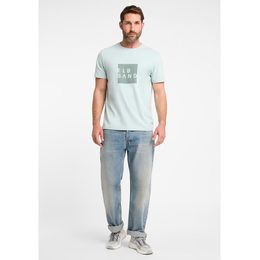 ELBSAND Shirt "Timu" in T&uuml;rkis - 52% | Gr&ouml;&szlig;e L | Herren-plussize