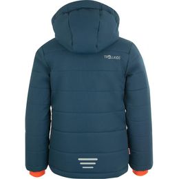 Trollkids Ski-/ Snowboardjacke "Hemsedal XT" in Dunkelblau/ Orange - 52% | Gr&ouml;&szlig;e 104 | Kinder-outdoor-jacken