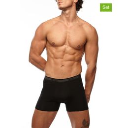 COTONELLA 2er-Set: Boxershorts in Schwarz - 56% | Gr&ouml;&szlig;e XL | Herren-waesche