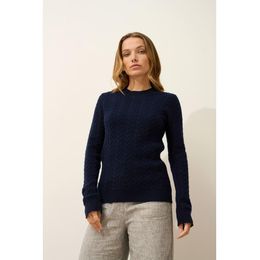 Just Cashmere Kaschmir-Pullover "Alice" in Dunkelblau - 61% | Gr&ouml;&szlig;e L | Damen-pullover-cardigans