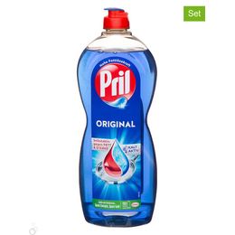 Pril 7er-Set: Handsp&uuml;lmittel, je 675 ml - 42% | Putzutensilien