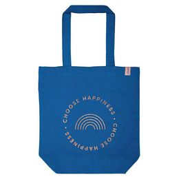 moses. Shopper "Choose Happiness" in Blau - 13% | Herrentaschen