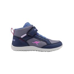 Kangaroos Barfu&szlig;schuhe "K-BFK Sole Mid EV" in Dunkelblau/ Grau/ Rosa - 47% | Gr&ouml;&szlig;e 34 | Kinder-outdoor-sport-schuhe
