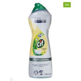 Cif 8er-Set: Scheuermilch "Professional Cream Lemon", je 750 ml - 27% | Putzutensilien