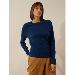 Just Cashmere Kaschmir-Pullover "Jane" in Dunkelblau - 65% | Gr&ouml;&szlig;e M | Damen-pullover-cardigans
