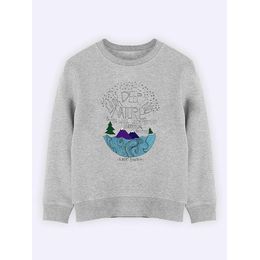 WOOOP Sweatshirt in Grau - 62% | Gr&ouml;&szlig;e 116 | Kinder-sweatshirts-jacken