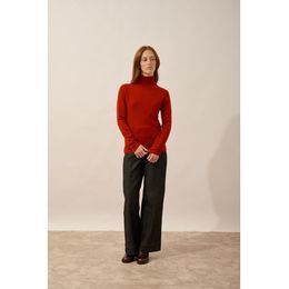 Just Cashmere Kaschmir-Pullover "Ava" in Rot - 62% | Gr&ouml;&szlig;e S | Damen-pullover-cardigans