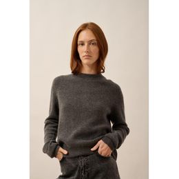 Just Cashmere Kaschmir-Pullover in Anthrazit - 53% | Gr&ouml;&szlig;e M | Damen-pullover-cardigans