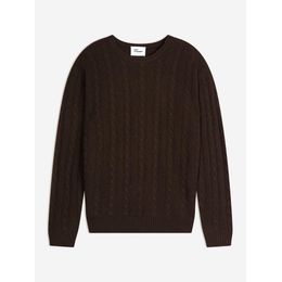 Just Cashmere Kaschmir-Pullover "Darri" in Braun - 64% | Gr&ouml;&szlig;e S | Herren-plussize