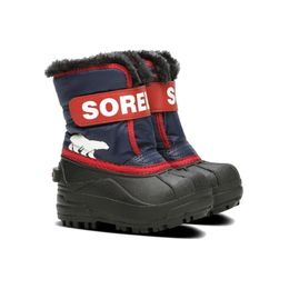 Sorel Winterstiefel "Snow Commander" in Dunkelblau/ Schwarz - 54% | Gr&ouml;&szlig;e 21 | Baby-stiefel-boots