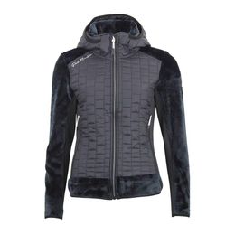 Peak Mountain Fleecejacke "Arlow" in Anthrazit - 68% | Gr&ouml;&szlig;e L | Damenjacken