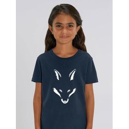 WOOOP Shirt "Foxy Shape" in Dunkelblau - 58% | Gr&ouml;&szlig;e 140 | Kinder-oberteile