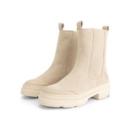 TRAVELIN' Leder-Chelsea-Boots in Beige - 64% | Gr&ouml;&szlig;e 41 | Stiefeletten