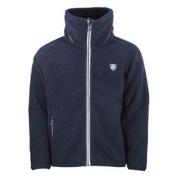 Peak Mountain Fleecejacke "Camay" in Dunkelblau - 60% | Gr&ouml;&szlig;e L | Herren-pullover-sport