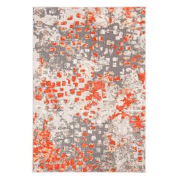 Safavieh Kurzflor-Teppich "Madison" in Orange/ Grau - 45% | Gr&ouml;&szlig;e 122x183 cm |