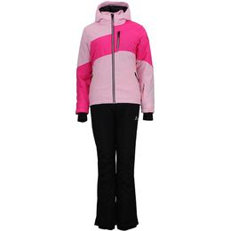Peak Mountain 2tlg. Ski-/ Snowboardoutfit "Anice" in Pink/ Rosa - 60% | Gr&ouml;&szlig;e M | Damen-outdoorjacken