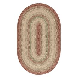 Safavieh Kurzflor-Teppich "Braided" in Beige/ Gr&uuml;n/ Braun - 45% | Gr&ouml;&szlig;e 91x152 cm |