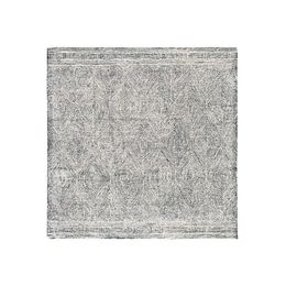 Safavieh Woll-Teppich ''Abstract'' in Creme/ Grau - 46% | Gr&ouml;&szlig;e 122x122 cm |