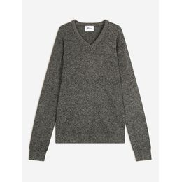 Just Cashmere Kaschmir-Pullover "Tom" in Grau - 60% | Gr&ouml;&szlig;e L | Herren-plussize