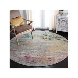 Safavieh Kurzflor-Teppich in Bunt - 44% | Gr&ouml;&szlig;e 152x152 cm |