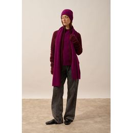 Just Cashmere Kaschmir-Schal "Lea" in Lila - (L)180 x (B)30 cm - 57% | Damen-schals-tuecher