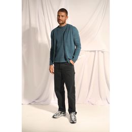 Just Cashmere Kaschmir-Cardigan "Elliot" in Grau - 60% | Gr&ouml;&szlig;e XL | Herren-pullover-cardigans