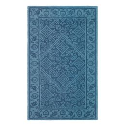 Safavieh Woll-Teppich "Dip Dye" in Blau - 44% | Gr&ouml;&szlig;e 152x244 cm |