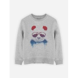 WOOOP Sweatshirt "Stay Cool" in Grau - 57% | Gr&ouml;&szlig;e 140 | Kinder-sweatshirts-jacken
