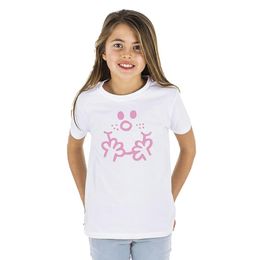 WOOOP Shirt "Visage madame" in Wei&szlig; - 58% | Gr&ouml;&szlig;e 152 | Kinder-oberteile