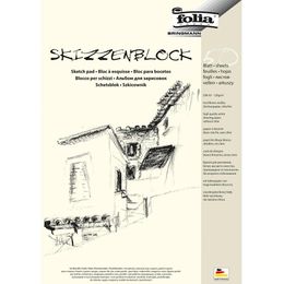 folia PAPER Skizzenblock in Wei&szlig; - 50 Blatt - DIN A3 - 12% | Kreativbedarf-diy