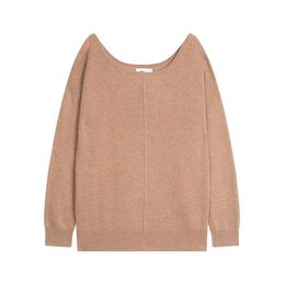 Just Cashmere Kaschmir-Pullover "Karen" in Camel - 63% | Gr&ouml;&szlig;e S | Damen-pullover-cardigans