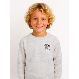 WOOOP Sweatshirt "Moon walker" in Grau - 62% | Gr&ouml;&szlig;e 128 | Kinder-sweatshirts-jacken