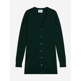 Just Cashmere Kaschmir-Cardigan in Dunkelgr&uuml;n - 63% | Gr&ouml;&szlig;e L | Damen-pullover-cardigans