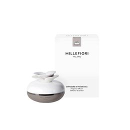 Millefiori Milano Duft-Diffuser ''Flower'' in Grau - (H)7 x &Oslash; 10 cm - 13% | Kerzen-vasen