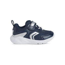 Geox Sneakers "Sprintye" in Dunkelblau/ Silber - 49% | Gr&ouml;&szlig;e 24 | Babysneakers