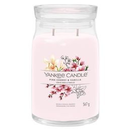 yankee candle Duftkerze "Pink Cherry & Vanilla" - 567 g - 38% | Kerzen-vasen