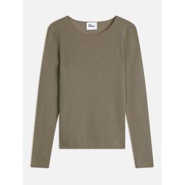 Just Cashmere Kaschmir-Pullover in Khaki - 65% | Gr&ouml;&szlig;e L | Damen-pullover-cardigans