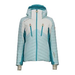 Peak Mountain Ski-/ Snowboardjacke "Acharme" in Hellblau - 64% | Gr&ouml;&szlig;e XL | Damen-outdoorjacken