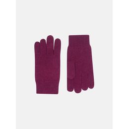 Perfect Cashmere Kaschmir-Handschuhe "Yann" in Lila - 48% | Damenhandschuhe