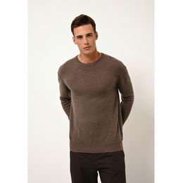 Just Cashmere Kaschmir-Pullover "Noe" in Braun - 62% | Gr&ouml;&szlig;e L | Herren-plussize