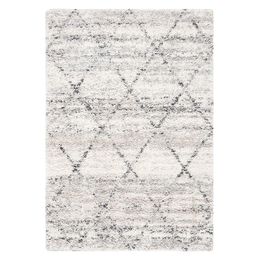Safavieh Hochflor-Teppich in Grau/ Creme - 50% | Gr&ouml;&szlig;e 61x91 cm |