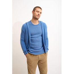 Just Cashmere Kaschmir-Cardigan "Elliot" in Hellblau - 57% | Gr&ouml;&szlig;e XL | Herren-pullover-cardigans