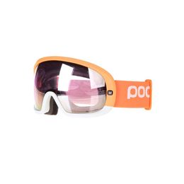 POC Ski- / Snowboardbrille "Fovea Mid Clarity" in Orange/ Wei&szlig; - 65% | Damen-outdoor-ausruestung