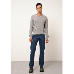 Just Cashmere Kaschmir-Pullover "Walt" in Grau - 60% | Gr&ouml;&szlig;e M | Herren-plussize