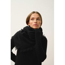 Perfect Cashmere Kaschmir-Schal "Huacho" in Schwarz - (L)100 x (B)90 cm - 62% | Damen-schals-tuecher